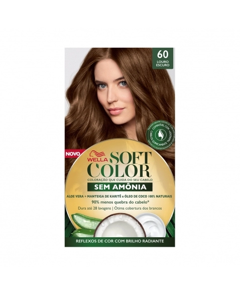 Tinta de Cabelo Soft Color Louro Escuro 60