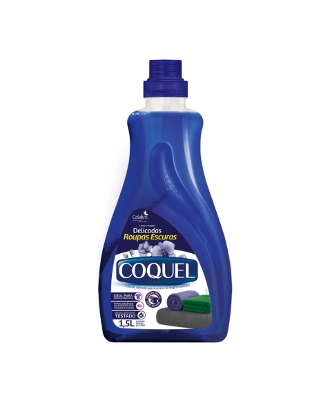 Lava Roupas Líquido Coquel Roupas Escuras 1,5L